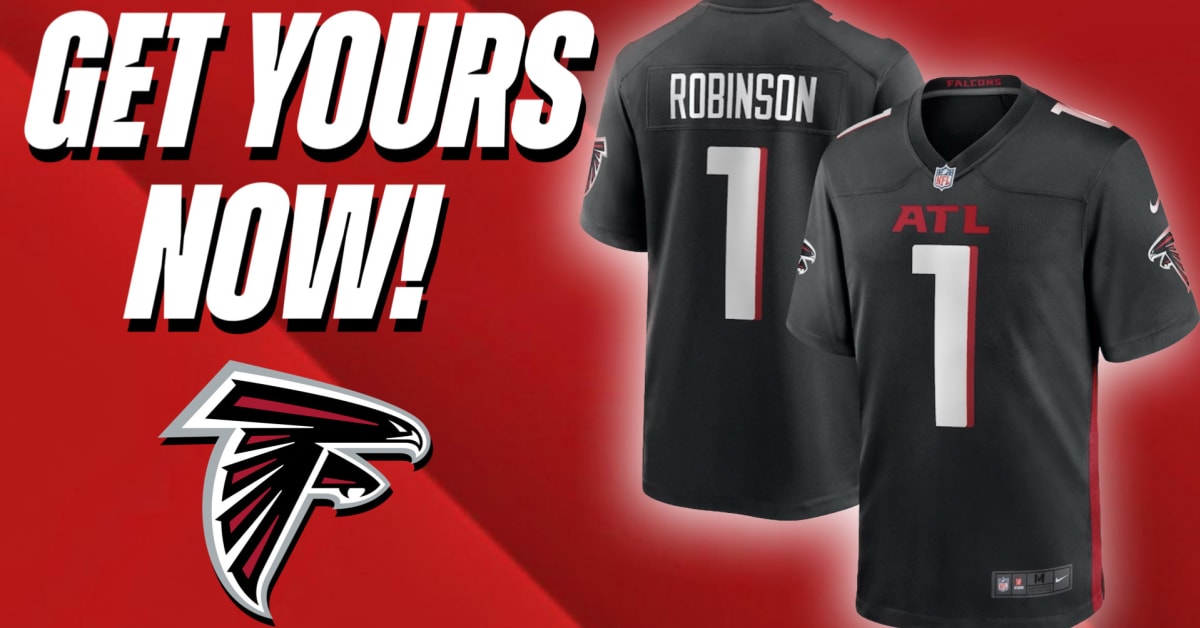 GET YOURS: Bijan Robinson Falcons Jersey, Pre-Order Now