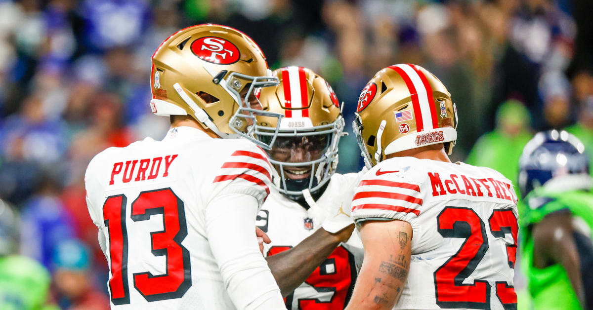 Christian McCaffrey makes more history in 49ers' emphatic Thanksgiving win