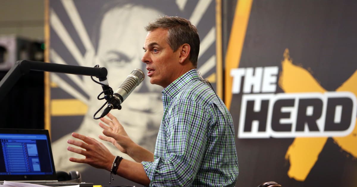 Sports media personality Colin Cowherd is regurgitating the same tired ...