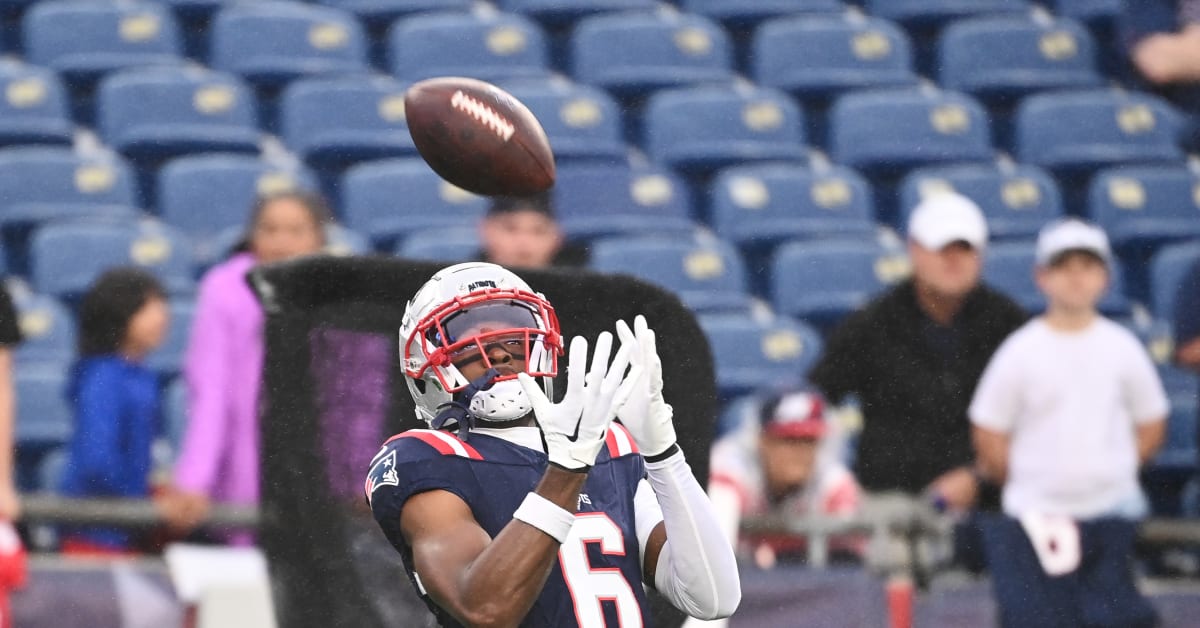 Patriots WR Javon Baker is using adversity of his rookie season as a ...