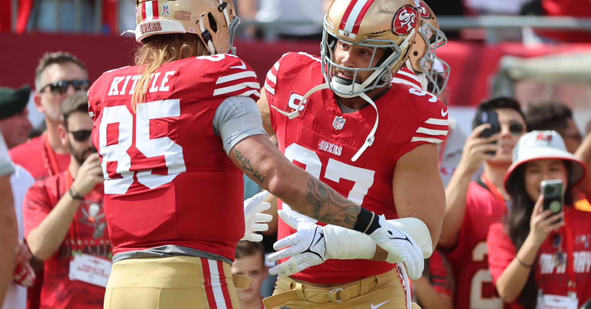 Kyle Shanahan reveals concern level over George Kittle and Nick Bosa as ...