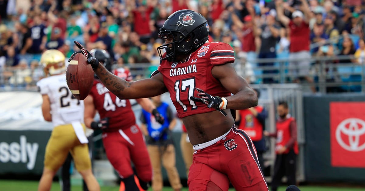 Panthers land long-rumored South Carolina WR Xavier Legette after ...