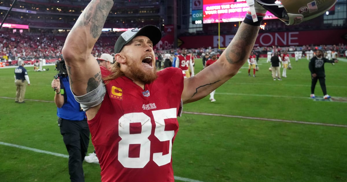 George Kittle helps 49ers' skill-position stars achieve NFL first