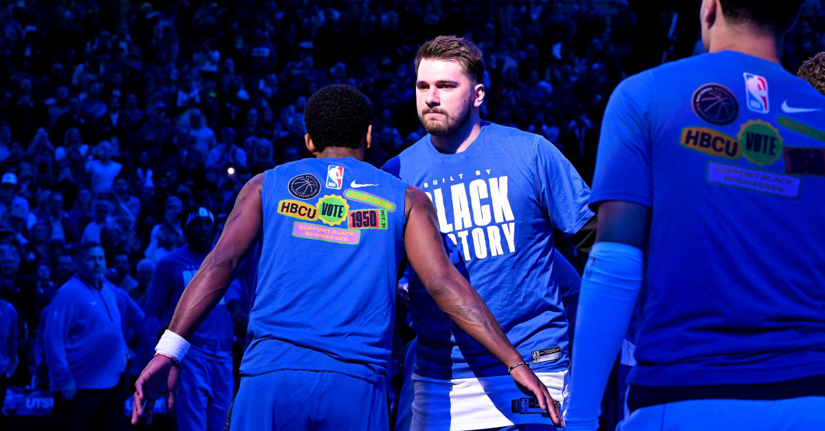 Mavericks GM Nico Harrison admits Kyrie Irving and Luka Doncic haven't ...