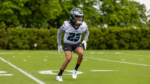 Eagles' UDFA to watch Shon Stephens ends practice on a high note