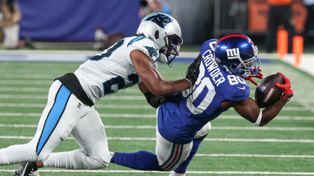 Panthers: Eric Rowe may be on the outside looking in after Friday's ...