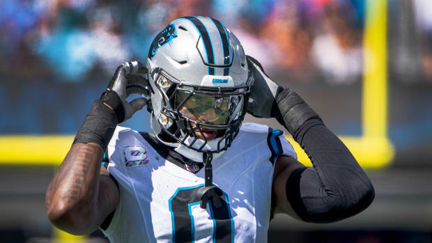 Panthers inactives for Week 8 matchup versus Houston Texans
