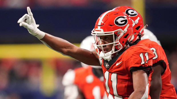Georgia football star LB Jalon Walker sits super high on Dane Brugler's ...
