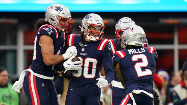 Patriots' Marte Mapu sends powerful message after first career interception