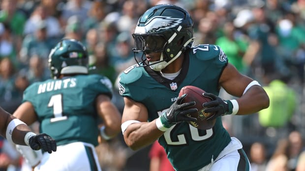 Eagles RB Saquon Barkley plans to 'talk a little more crap' against old ...