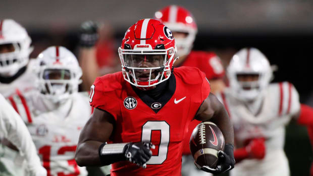 Georgia RB Roderick Robinson dealing with injury ahead of Clemson game