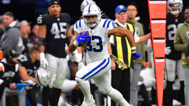 Tight end Kylen Granson is turning heads in practice for the Colts