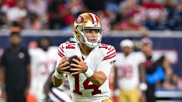 49ers head coach Kyle Shanahan indicates Brock Purdy could return by ...