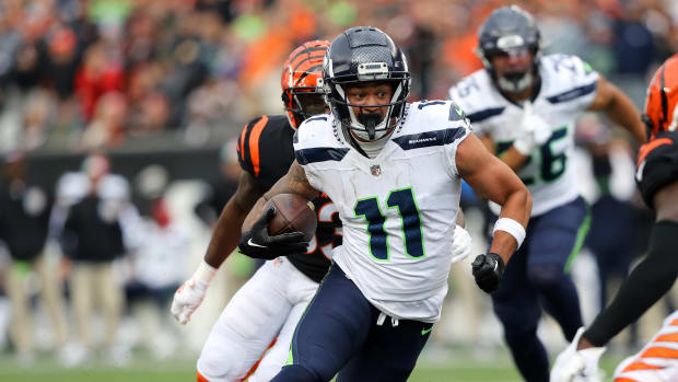 Seahawks finally get a contribution from Jaxon Smith-Njigba
