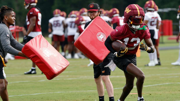 Commanders' first rounder makes huge change that can help him rebound ...