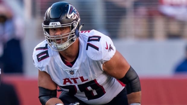 Falcons create cap space with Jake Matthews contract restructure