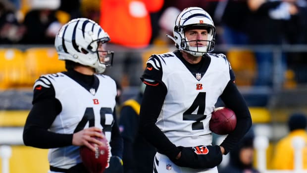 Bengals punter Drue Chrisman provides an update for fans from the hospital