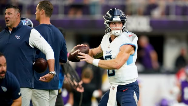 Will Levis updates on injury that kept him out of Titans-Vikings game