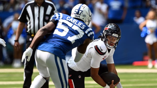 Colts rookie got a rare second chance to make an impression and he made the most of it in Week ...