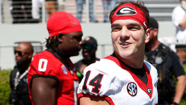 Gunner Stockton is already winning Georgia fans over with his simple ...