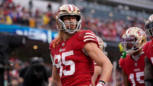 George Kittle on the transition to a rookie kicker