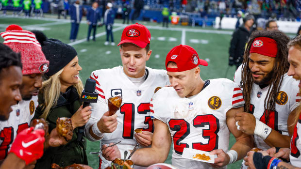 49ers' Brock Purdy, Christian McCaffrey and Kyle Shanahan finalists for AP awards