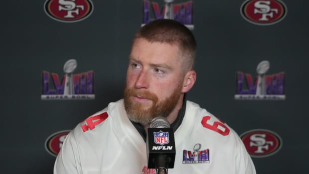 49ers' Jake Brendel ready for Super Bowl pressure after wild career journey