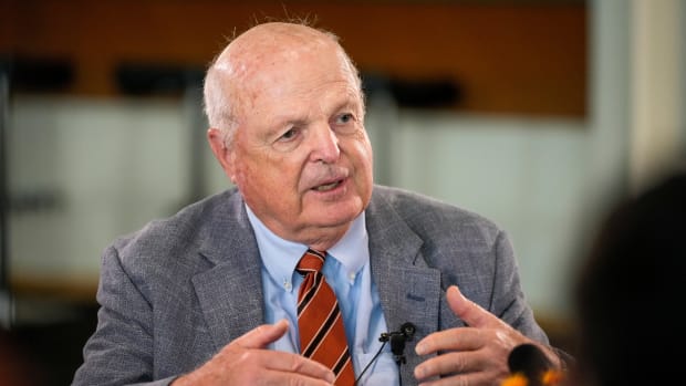 Bengals owner Mike Brown has a unique analogy to working the salary cap