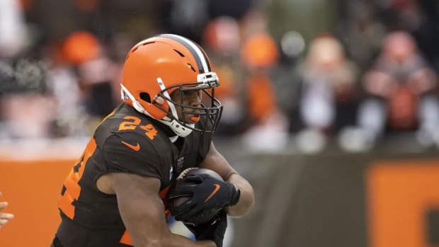 Browns’ Nick Chubb is the highest-rated player from his Draft class for ...