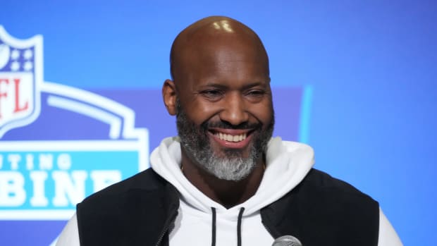 Brad Holmes explains his thought process behind drafting Jahmyr Gibbs