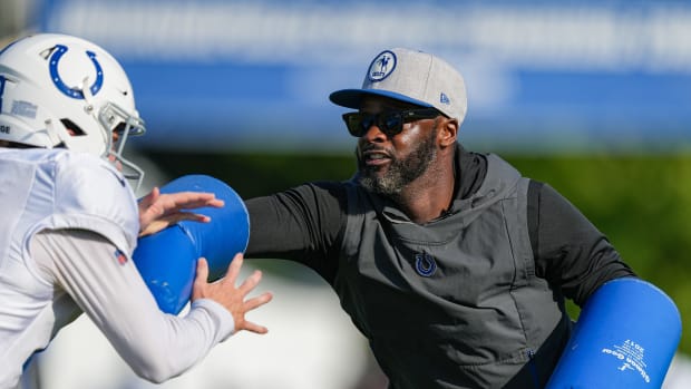 Indianapolis Colts legend and WR coach Reggie Wayne has an equally ...