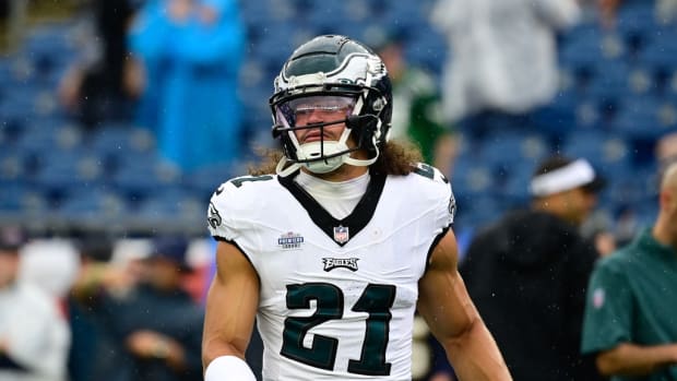 Eagles rookie Sydney Brown rings in the new year on a high note