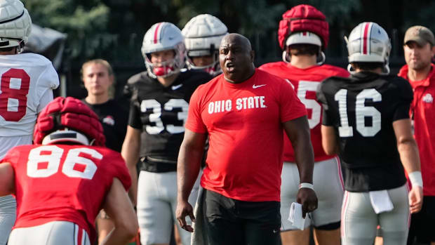 Top Buckeyes coach channels Jim Tressel's motto for Ohio State running ...