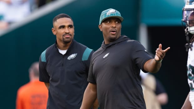 Eagles offensive coordinator Brian Johnson head coach profile