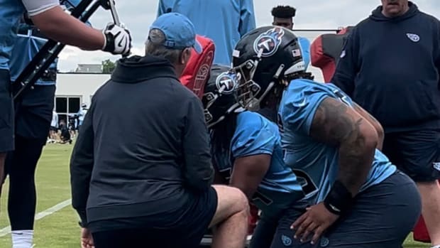 JC Latham and Titans offensive line learning from Bill Callahan and his ...