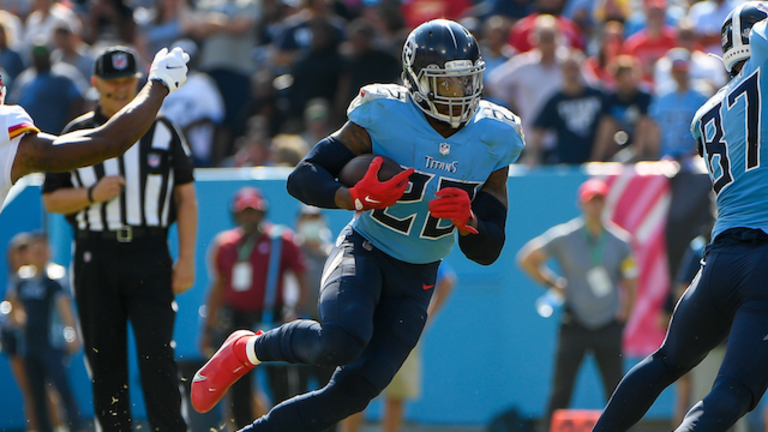 Tennessee Titans superfan Ron Slay has epic reaction to Derrick Henry's ...