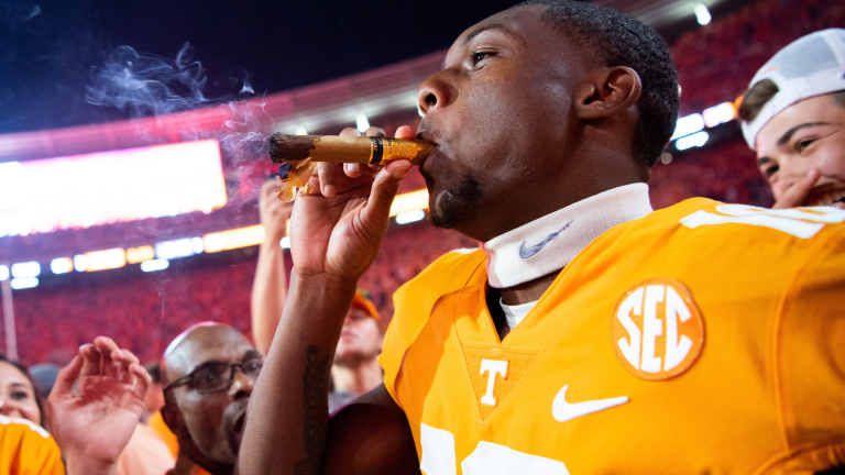One thing from the Vols' celebration after beating Alabama that fans ...