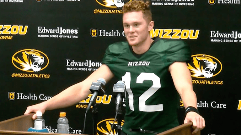 Missouri QB Brady Cook comments on how he expects his team to handle ...