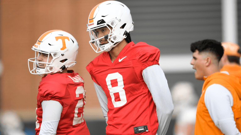 Tennessee QB Nico Iamaleava comments on his first few weeks with Vols