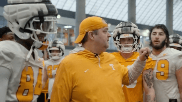 Tennessee drops awesome must-see video of 'backward hat' Josh Heupel in ...