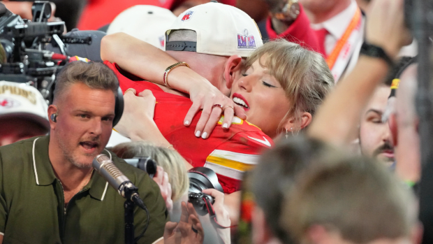 Pat McAfee sends sweet message to Travis Kelce after Taylor Swift's 'The Tortured Poets ...