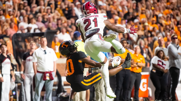 Josh Heupel gives take on missed pass interference call on Squirrel ...