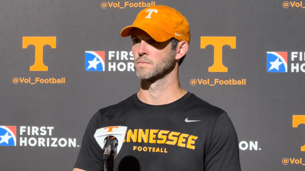 Tennessee Vols OC Joey Halzle has great reaction to Joe Milton's viral ...
