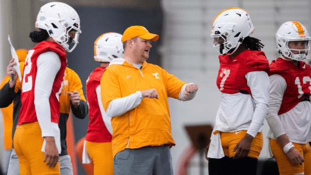 Where the Tennessee Vols' QB room ranks in recent rankings from ...
