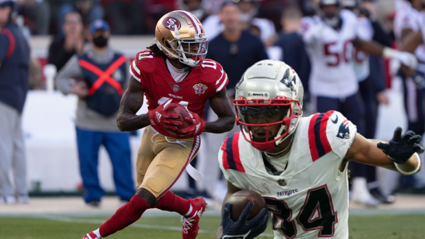 Kendrick Bourne makes yet another recruiting pitch for Patriots to ...