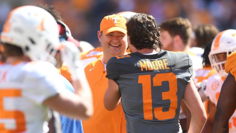 Josh Heupel doesn't close the door on adding another QB to Tennessee's ...