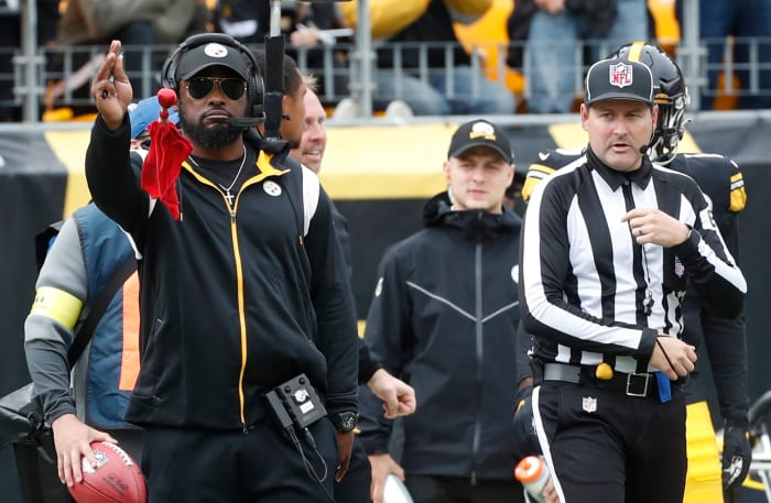 Steelers bench team captain vs Jets - A to Z Sports