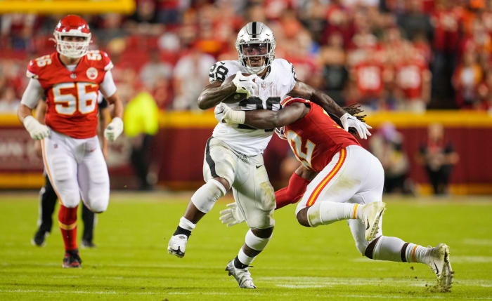 Raiders' OC thinks improvements in one area are a product of something ...