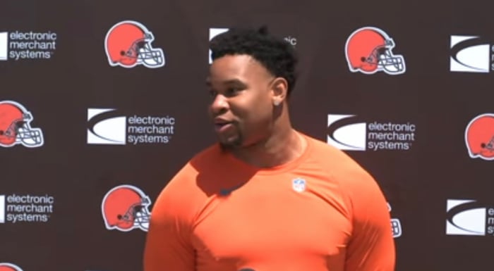 Browns rookie LB Nathaniel Watson already has someone in Cleveland to ...