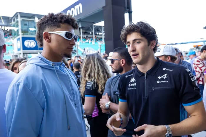 Patrick Mahomes' Formula One team Alpine made the Chiefs QB very happy ...